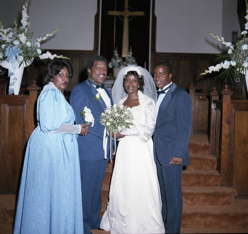 John and Lucille Holoman Anniversary, Los Angeles, 1983 — Calisphere