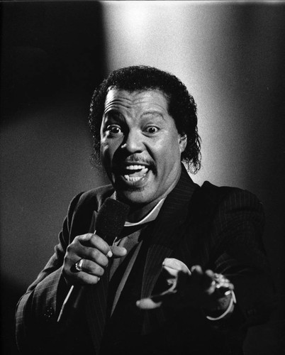 Billy Davis Jr. performing — Calisphere