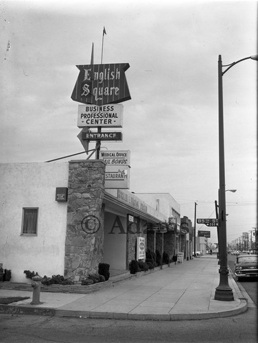 English Square, Los Angeles, 1965 — Calisphere