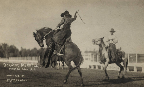 Dorothy Morrell, Bakersfield Rodeo — Calisphere