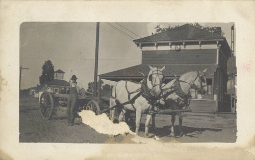 Red Bluff Train Depot — Calisphere