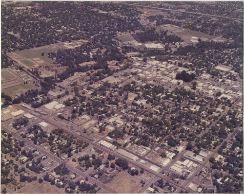 Aerial View of Chico — Calisphere