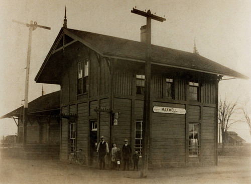 Maxwell Train Depot — Calisphere