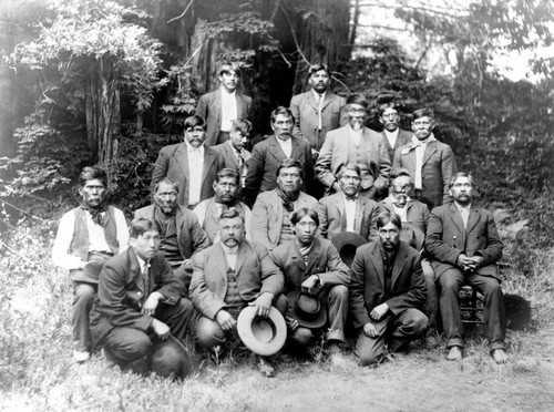 Pomo Indian Men — Calisphere