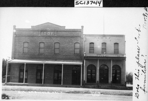 I.O.O.F. Arbuckle, Ca — Calisphere