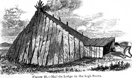 Illustrated Maidu Indian Lodge in the High Sierra — Calisphere