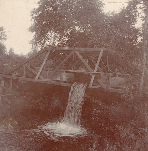 Bidwell's Irrigating Flume, Chico, California — Calisphere