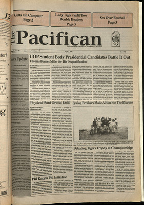 The Pacifican, April 2,1992 — Calisphere