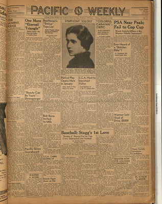 Pacific Weekly, December 1, 1939 — Calisphere