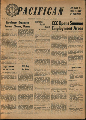 Pacifican, November 19, 1969 — Calisphere