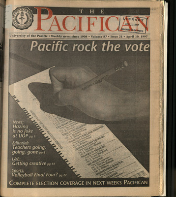 The Pacifican, April 10, 1997 — Calisphere