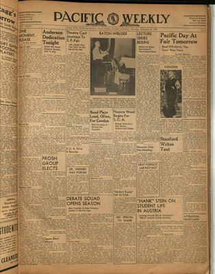 Pacific Weekly, September 29, 1939 — Calisphere