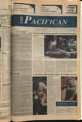 The Pacifican, March 18,1994 — Calisphere