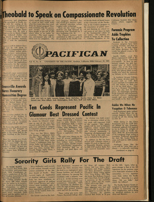 Pacifican, February 23, 1968 — Calisphere