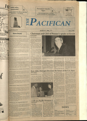 The Pacifican, March 11,1992 [1993] — Calisphere