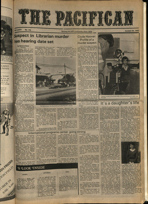 The Pacifican, October 29 ,1982 — Calisphere