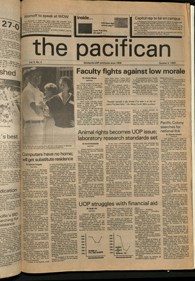 The Pacifican, October 3, 1985 — Calisphere