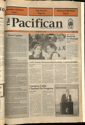 The Pacifican, November 12,1992 — Calisphere