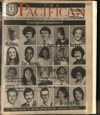 The Pacifican, May 15,1997 — Calisphere