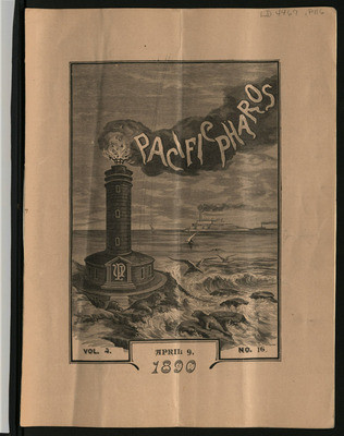 The Pacific Pharos, April 9, 1890 — Calisphere