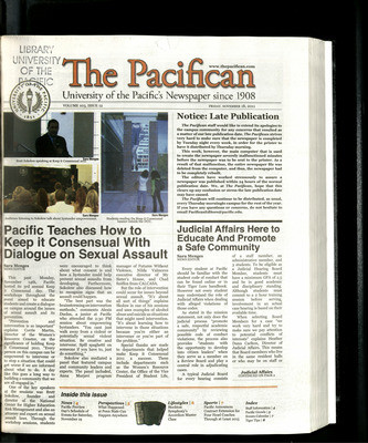 The Pacifican November 18, 2011 — Calisphere