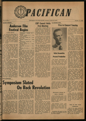 Pacifican, October 24, 1969 — Calisphere