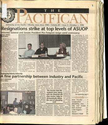 The Pacifican, October 1,1998 — Calisphere