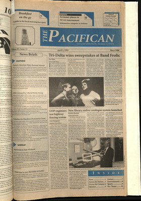 The Pacifican, April 1,1993 — Calisphere