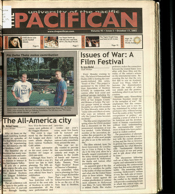 The Pacifican October 17, 2002 — Calisphere