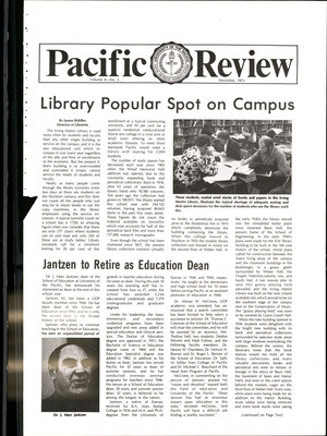 Pacific Review December 1973 — Calisphere