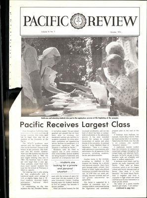 Pacific Review October 1974 — Calisphere