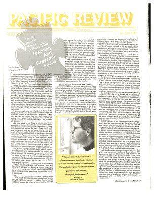 Pacific Review May/June 1989 — Calisphere