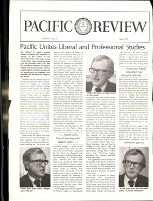 Pacific Review May 1975 — Calisphere