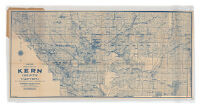 Denny's pocket map of Kern County, California — Calisphere
