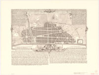 A Plan for Rebuilding the City of London, After the Great Fire in 1666 ...
