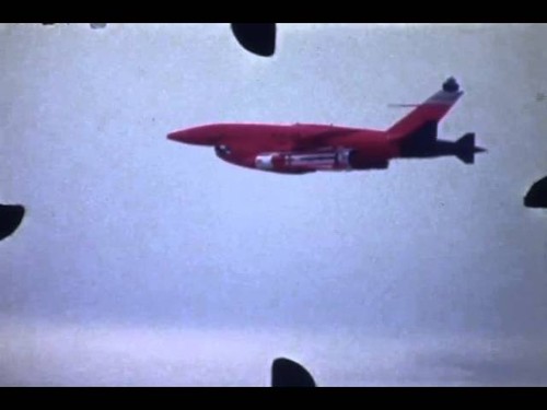 F 1736 Ryan BGM-34A (Model 234)Firebee UAV C-130 Footage — Calisphere