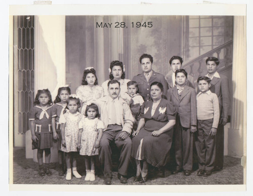 Jimenez family portrait — Calisphere