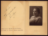 Alice Armstead Taylor Hightower, mother of Alice Taylor Gafford, circa ...