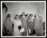 Group attending the dedication of the Golden State Mutual Life ...
