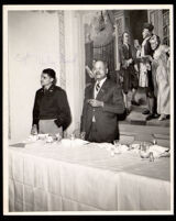 Wesley A. Russell and his uncle, John A. Somerville, circa 1942 ...