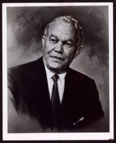Painted portrait of Paul R. Williams, painted by Edward Fazzio, 1961 ...