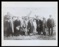 Groundbreaking ceremony for the Hotel Somerville (later the Dunbar ...