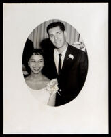 Wedding portrait of Loren Miller, Jr. and Anne M. Risher Miller ...