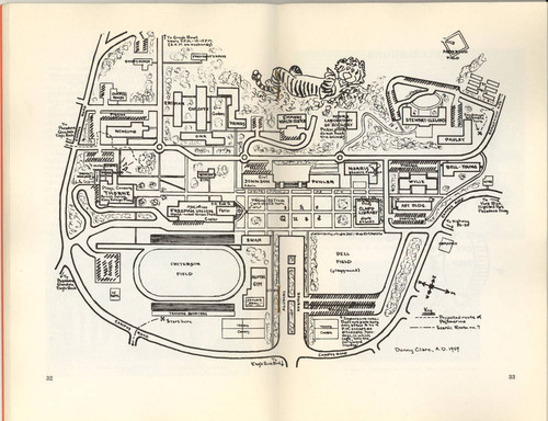 Campus Map, 1960 — Calisphere