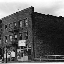 Photograph of Baker Hamilton Building in Old Sacramento, prior to ...