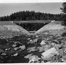 The Pecwan River Bridge at Weitchpec, Humboldt County, was one of six ...