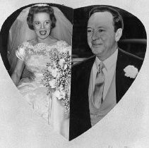 Virginia Warren Daly and John Daly on their wedding day — Calisphere