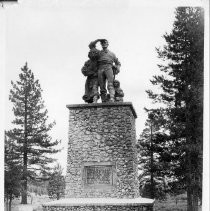 Donner Monument at Donner Lake — Calisphere
