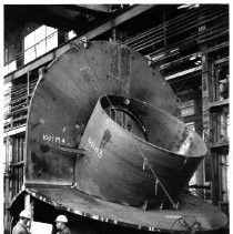 A custom-made 175-ton steel fitting for the New Colgate penstock ...