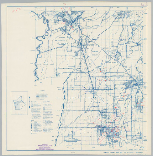 General Highway Map, Butte County, Calif. Sheet 2 — Calisphere